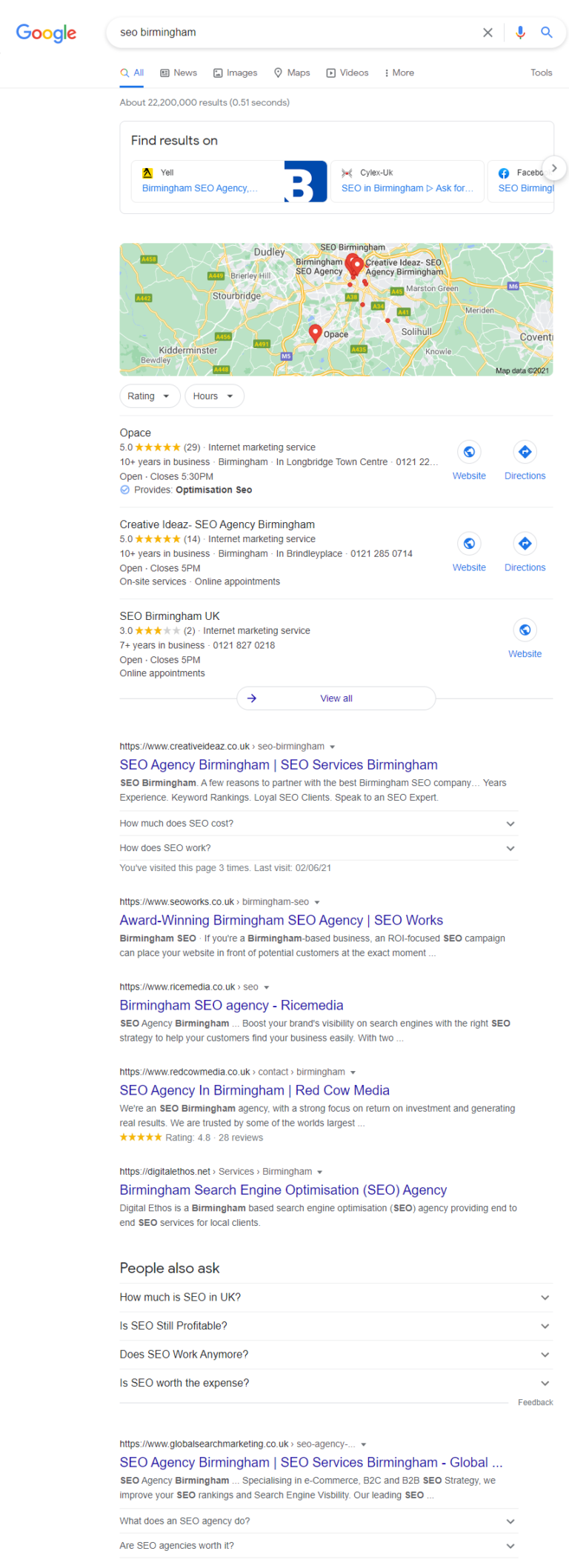 What Is A SERP? - SEO Acronyms & Jargon Explained - Bowler Hat